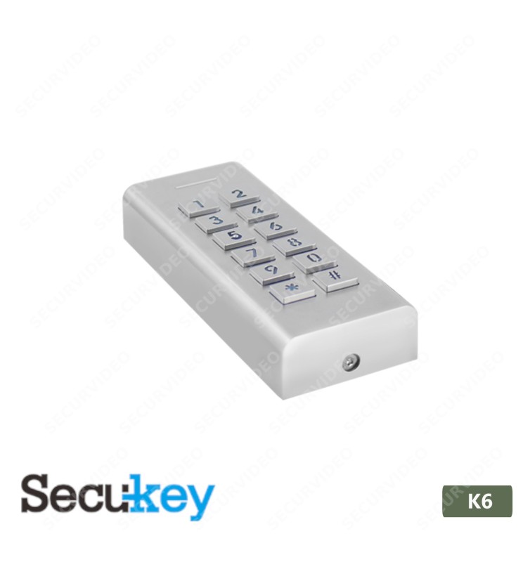 SECUKEY Easy Keypad Terminale Standalone Controllo accessi K6